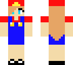 Mario Girl | Minecraft Skin