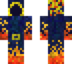 The Firey Mage | Minecraft Skin
