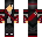 Black Haired Assassin Boy | Minecraft Skin