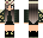 Golden Pilot Girl | Minecraft Skin