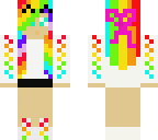 rainbow cat | Minecraft Skin
