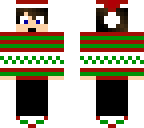 Xmas Skin Grover | Minecraft Skin