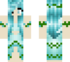 Queen Water Nymph | Minecraft Skin