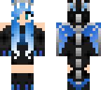 blue dragon skin | Minecraft Skin