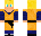 Normal Teen Goten Ssj Version | Minecraft Skin