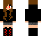 Evil Girl | Minecraft Skin