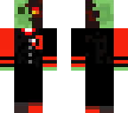 Deadpool jacket Slime Cube | Minecraft Skin