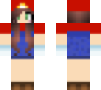 Mario Girl | Minecraft Skin