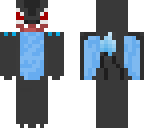Mega Charizard X | Minecraft Skin