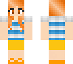 one piece onepiece nami ruffy luffy | Minecraft Skins