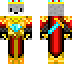 King Wolf Met Kroon | Minecraft Skin