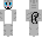 Grey Tabby Cat | Minecraft Skin