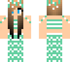 Blue mermaid | Minecraft Skin
