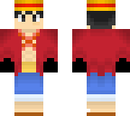 One Piece Luffy | Minecraft Skin