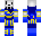 Outertale Papyrus | Minecraft Skin