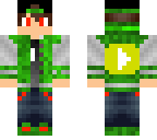 Skiller mit Cap | Minecraft Skin