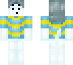 Temmie from Undertale | Minecraft Skin
