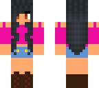 aphmau summer | Minecraft Skin