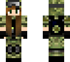 Army Girl | Minecraft Skin