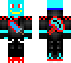 Diamond Face | Minecraft Skin