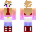 Slime Girl With Glass Head | Minecraft Skin