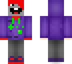 Purple Explodingtnt man | Minecraft Skin