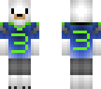 seahawks polar bear | Minecraft Skin