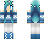 Lucinda's Cool Blue Skin | Minecraft Skin