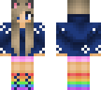 Nyan Cat Girl | Minecraft Skin
