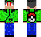 Custom Poke Trainer | Minecraft Skin