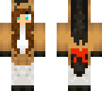 Horse Girl Minecraft Skin
