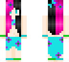 Hula Dancer Girl | Minecraft Skin