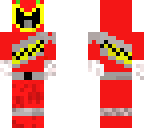 power rangers dino charge red ranger | Minecraft Skin