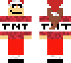 TNT sweater girl | Minecraft Skin