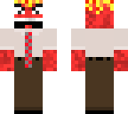 inside out anger | Minecraft Skins