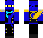 ninjago jay infamous | Minecraft Skin