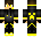 Yellow Gamer Skin | Minecraft Skin