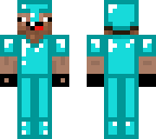 Diamond noob | Minecraft Skin