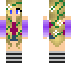 elf nature girl | Minecraft Skin