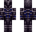 Blue Daedric Armor | Minecraft Skin
