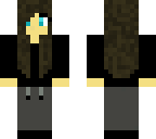Girl wearing joggers | Minecraft Skin