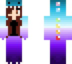 RedPandaaa in a dino costume my on colors | Minecraft Skin