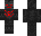 Angry Wither Skeleton | Minecraft Skin