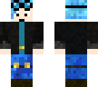 DanTDM Blue Hair | Minecraft Skin