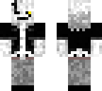 Undertale Au Gaster Sans | Minecraft Skin