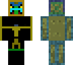 Golden Dragon Kung-Fu Master | Minecraft Skin