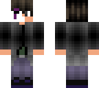 Hei from Darker than Black | Minecraft Skin
