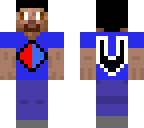 vikkstar123 but logo is different | Minecraft Skin