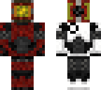 Virgil with white backside | Minecraft Skin