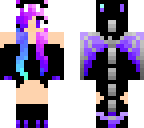 Black dragon | Minecraft Skin